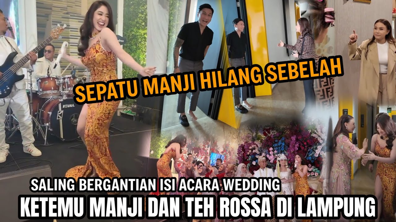 DEWI PERSSIK KE LAMPUNG‼️KETEMU MANJI DAN TEH ROSSA DI SATU ACARA ...