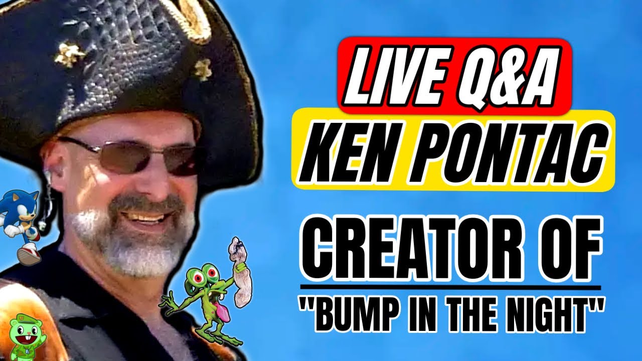 LIVE Q&A with Ken Pontac! ("Bump in the Night", "Happy Tree Friends ...