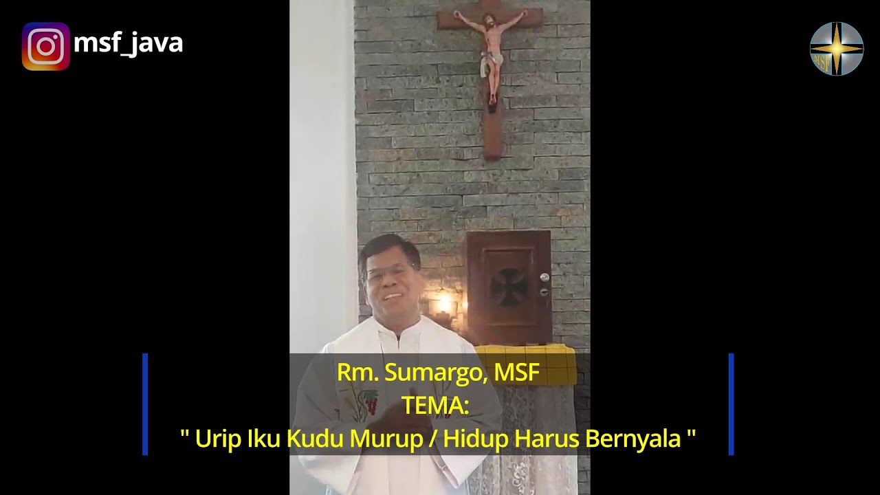 Urip Iku Kudu Murup / Hidup Harus Bernyala | Rhema 01.04.24 - YouTube