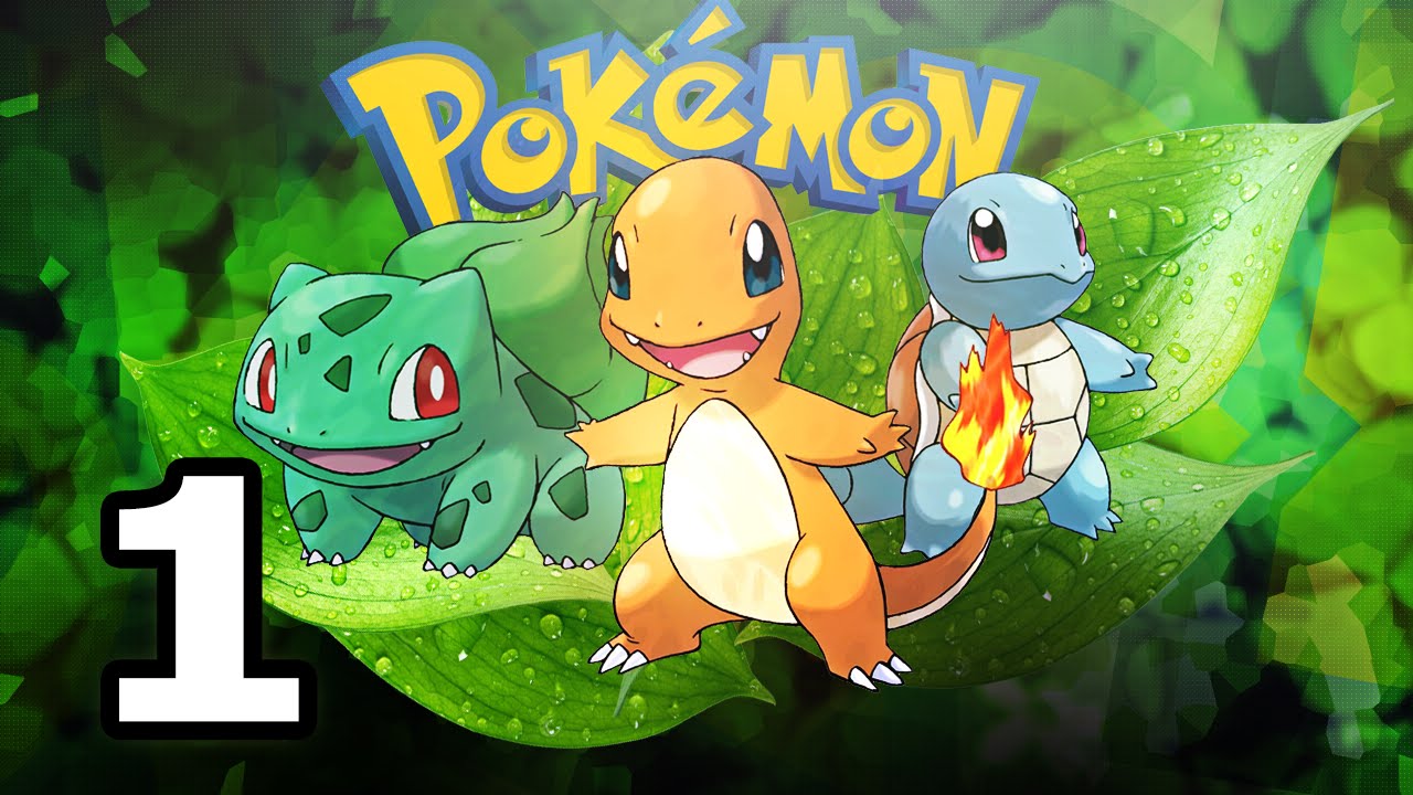 Pokemon Leaf Green Walkthrough Part 1 - No Commentary Playthrough - YouTube