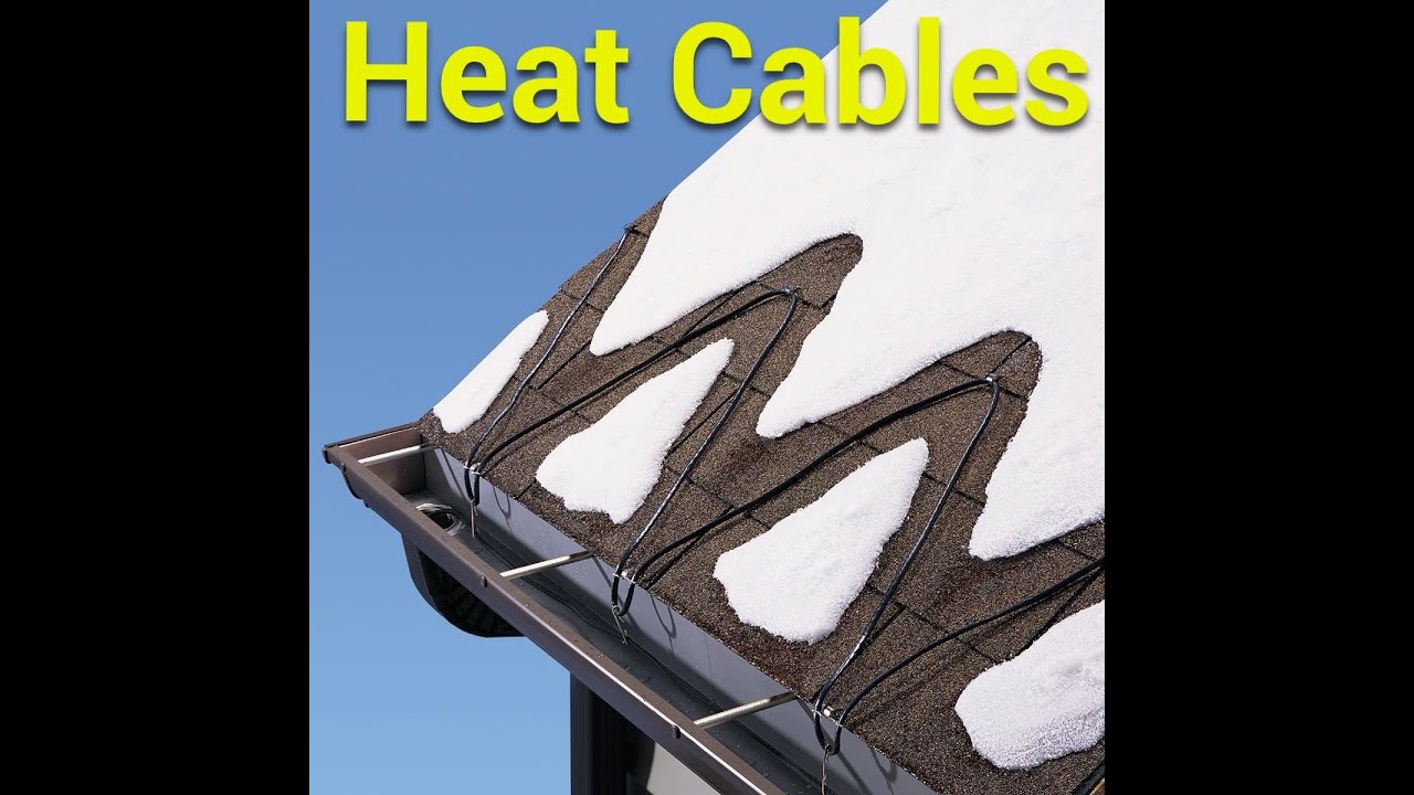 How Roof Rangers installs heat cables in Rochester NY - YouTube