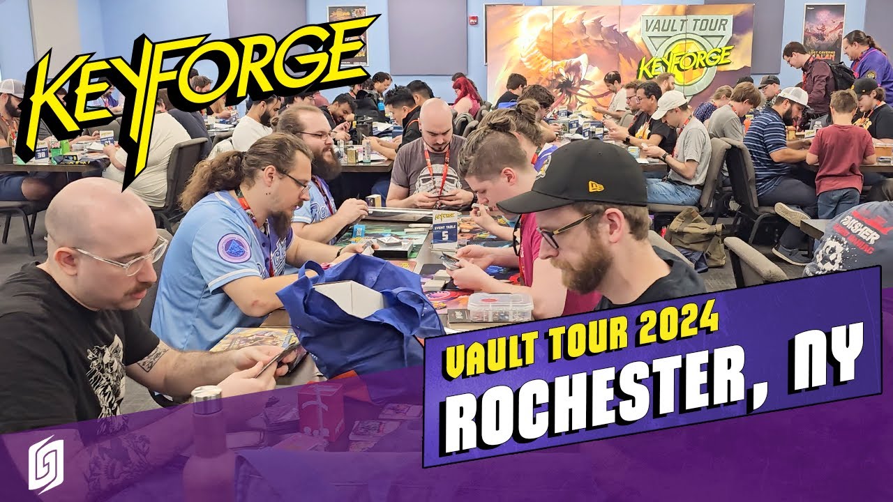 KeyForge 2024 Vault Tour | Rochester, NY! - YouTube