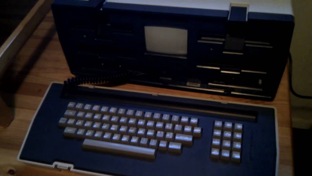 Osborne 1 portable computer - YouTube