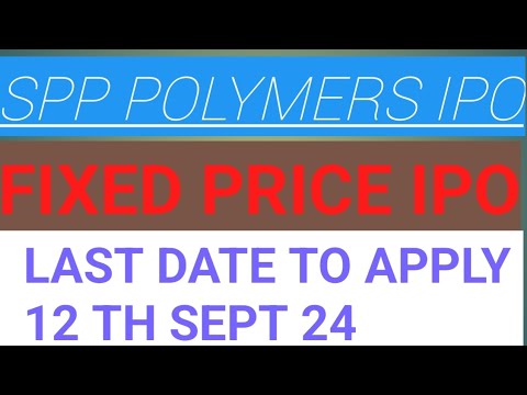 SPP POLYMERS IPO GMP TODAY 🔥 SPP POLYMERS IPO REVIEW | SPP POLYMERS LISTING DATE - YouTube