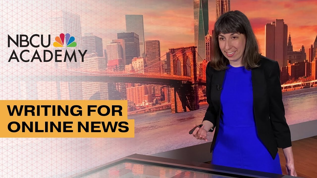 How to Write Online News, from an NBC News Editor - YouTube