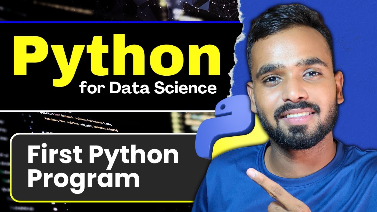 Our First Python Program | Python for Beginners | Learn Python Step by Step - YouTube