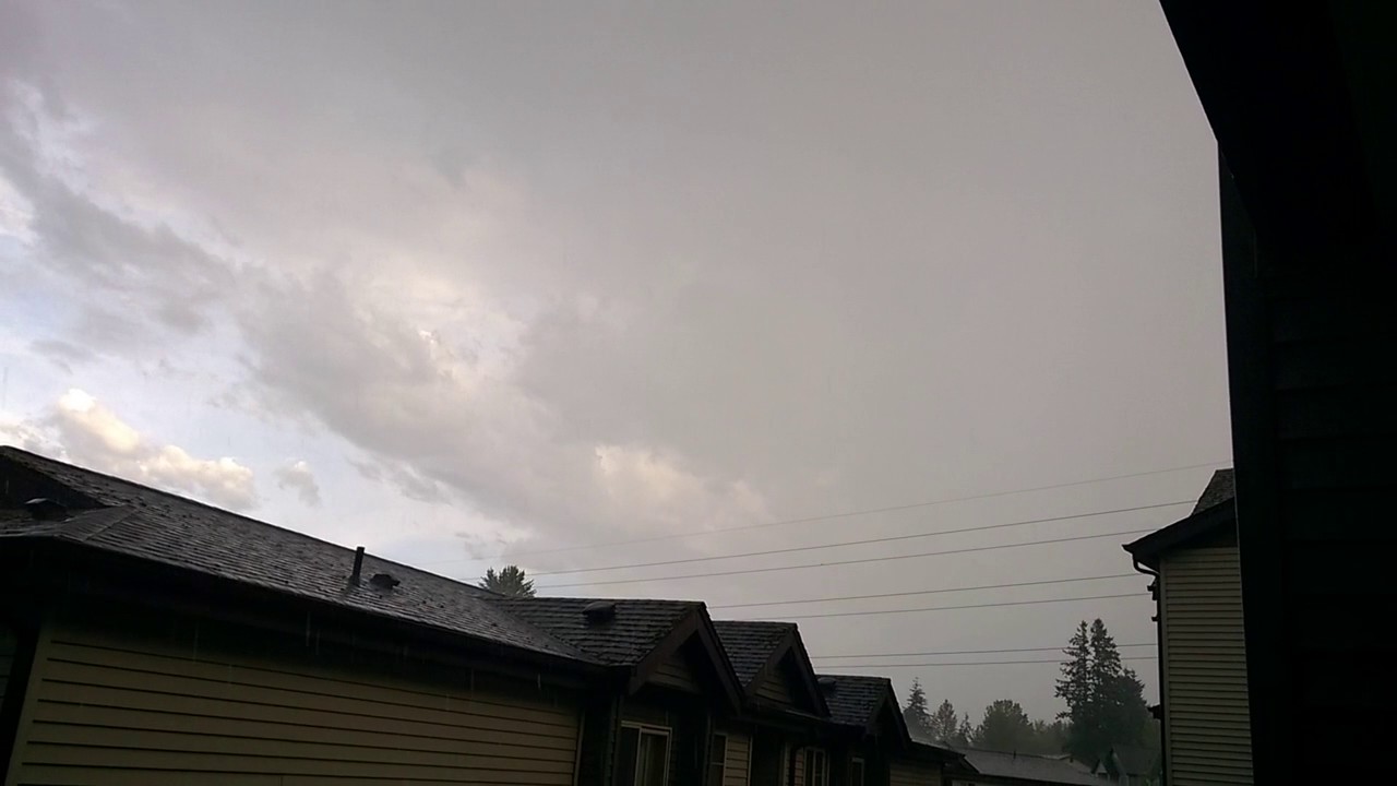 Seattle Thunderstorm - May 4th, 2017 - YouTube