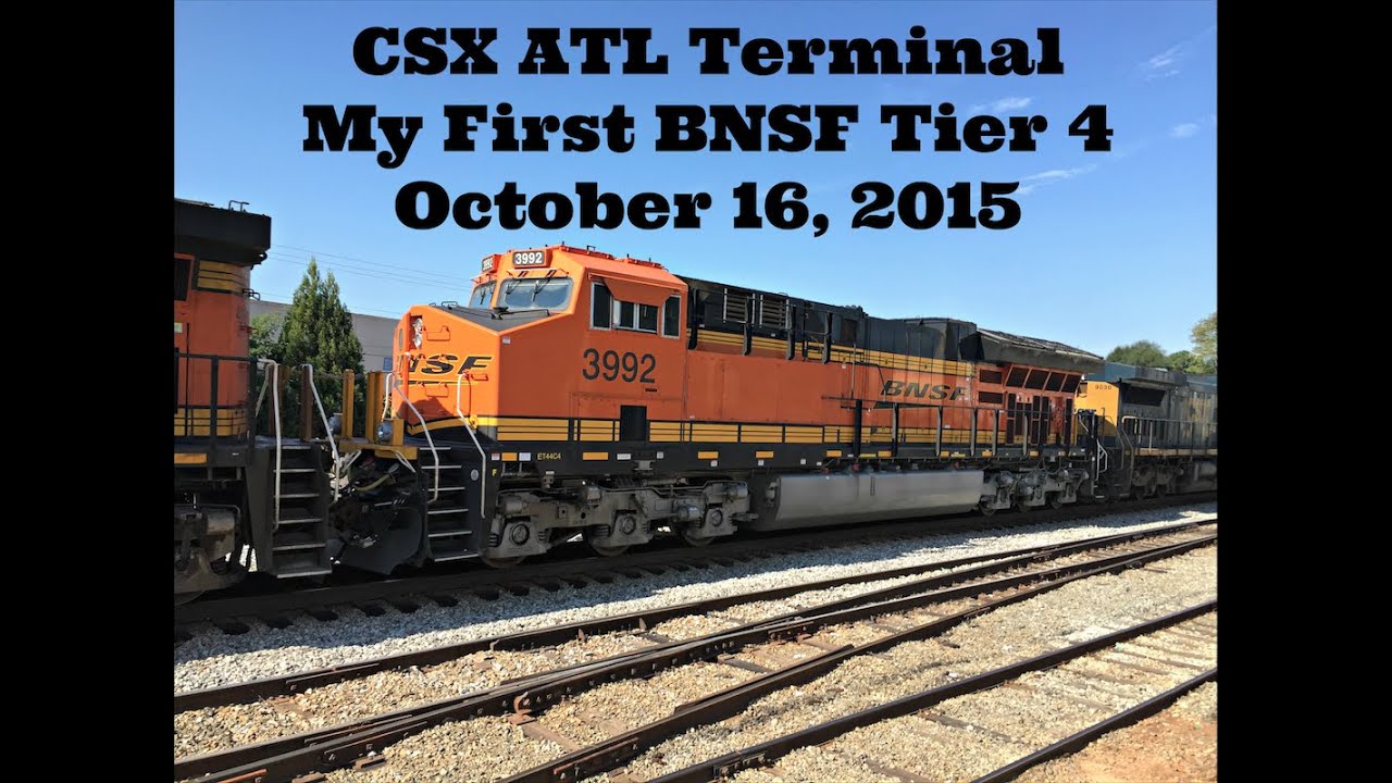 CSX Atlanta Terminal & W&A Subdivisions - My First BNSF Tier 4 ...