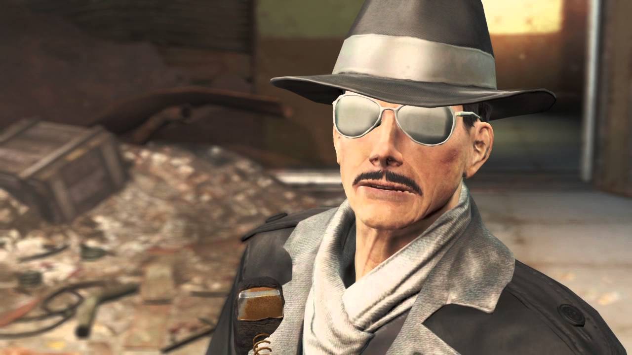 Fallout 4:The Silver Shroud dealing with Sinjin - YouTube