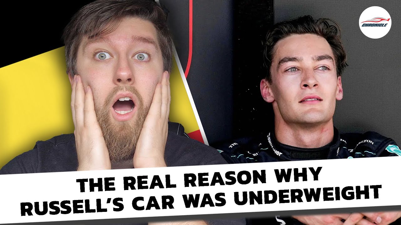 The REAL Reason Why Russell's Car Was Underweight in Belgium - YouTube