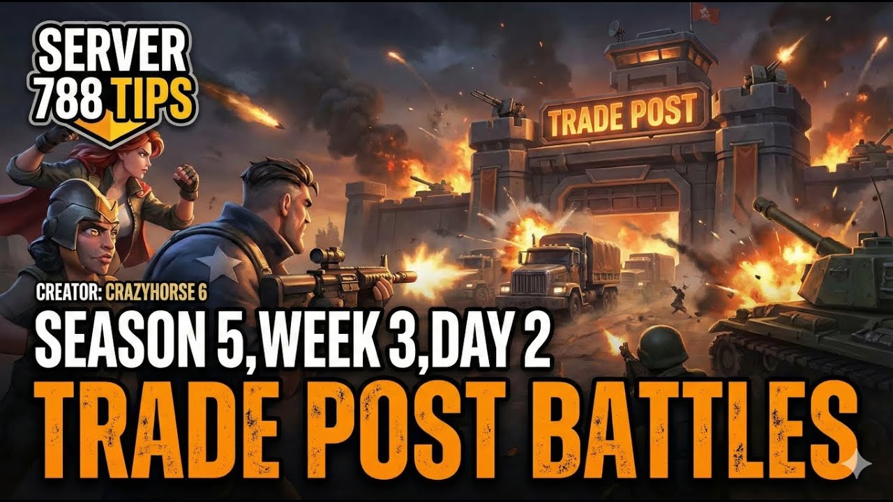 Last War Survival | Season 5 Trading Post Battle | S5 Week 3 Day 2 ...