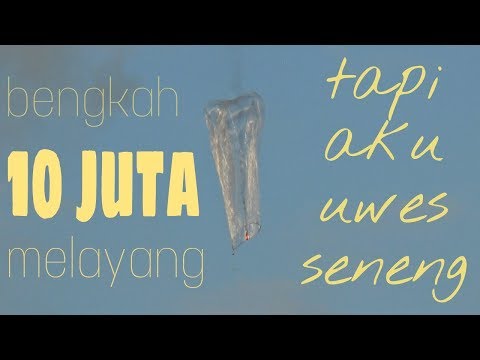 Tradisi idul fitri !!! Balon udara ponorogo bengkah 2018
