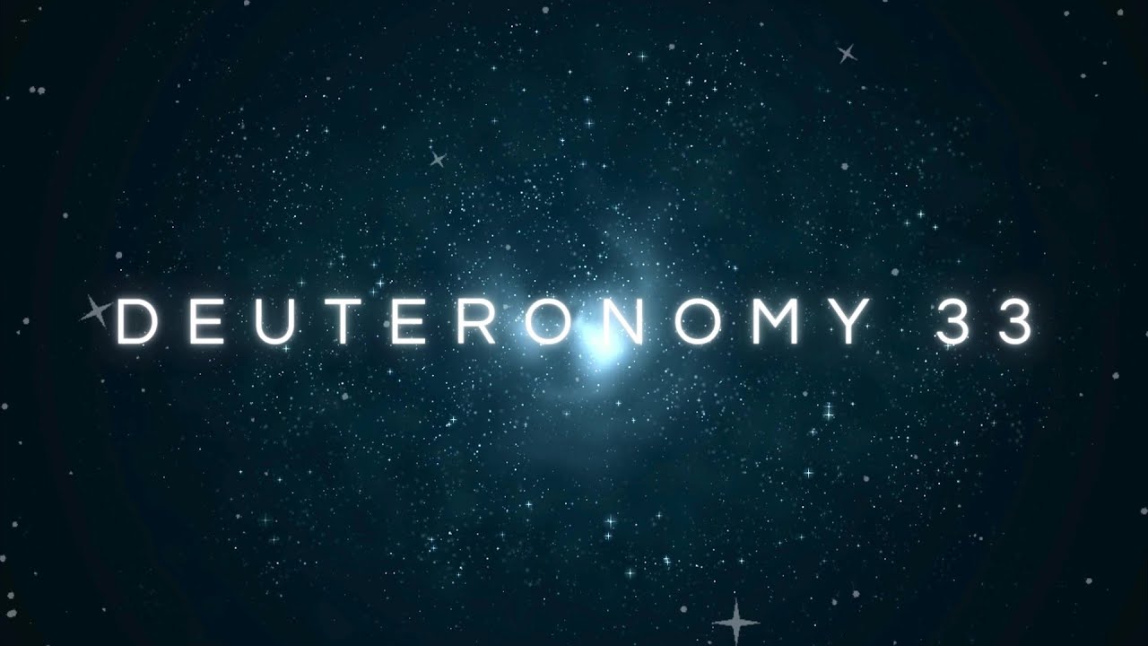 Deuteronomy 33 the blessings pronounced by Moses upon the tribes of ...