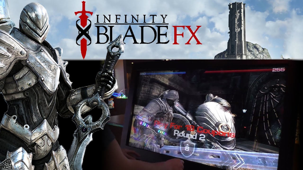 INFINITY BLADE FX - Arcade Ticket Game - YouTube
