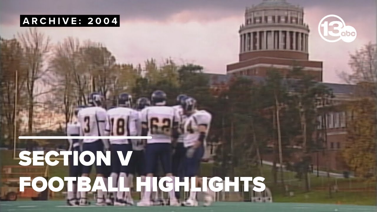 2004 Section V football highlights - YouTube