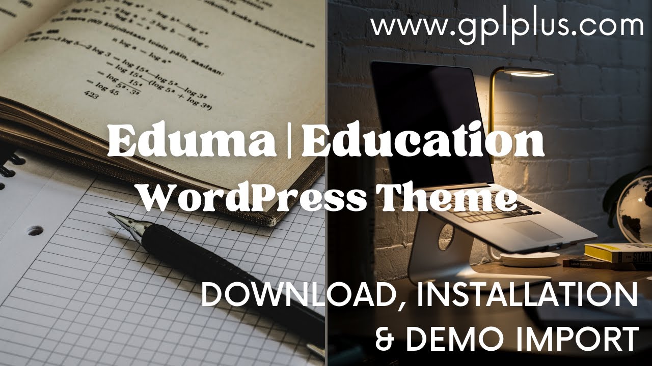 Eduma WordPress Theme Download, Installation and Demo Import - YouTube