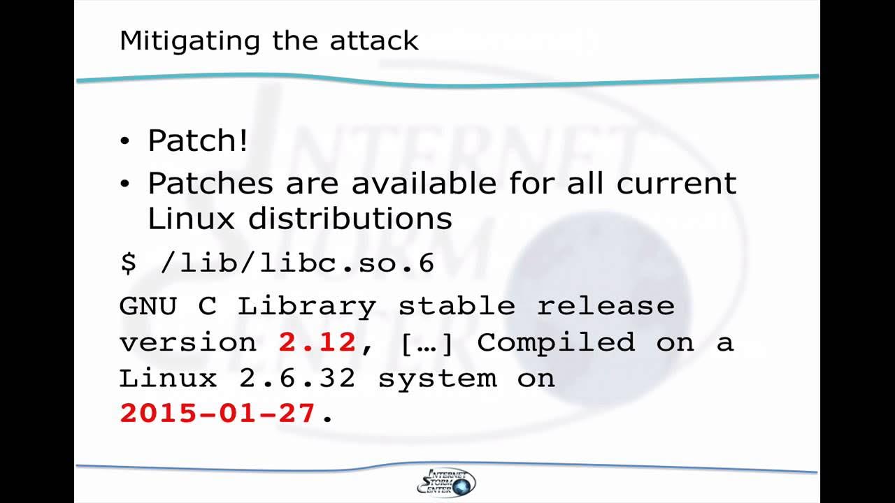 GHOST glibc gethostbyname() vulnerability CVE-2015-0235 - YouTube