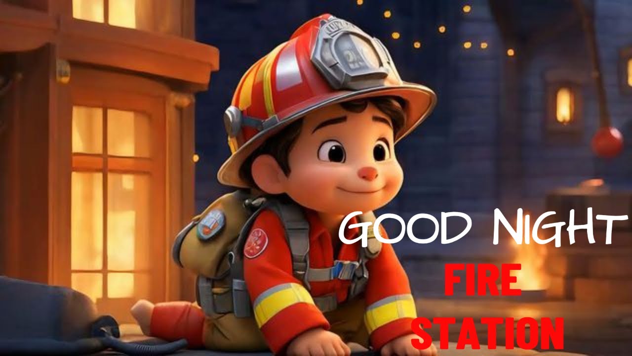Bedtime Story "Good Night Fire station" - YouTube