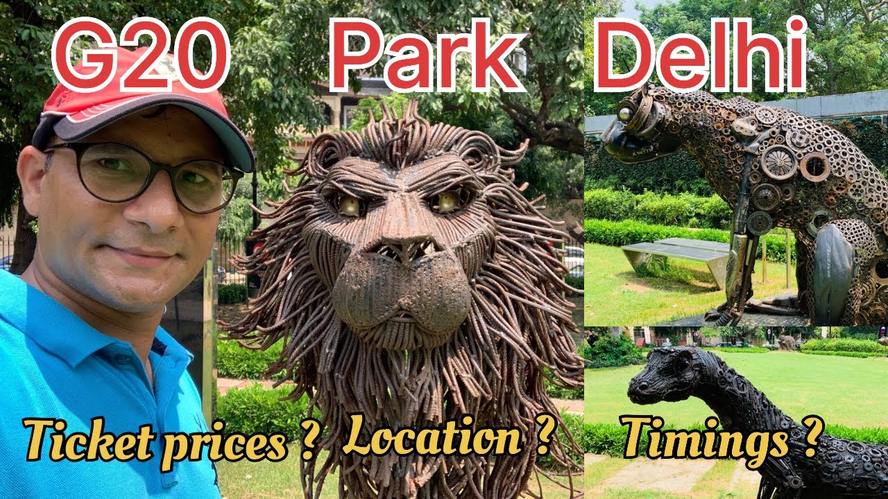 G20 Park Delhi | G20 Park Chanakyapuri | जी20 देशों के राष्ट्रीय ...
