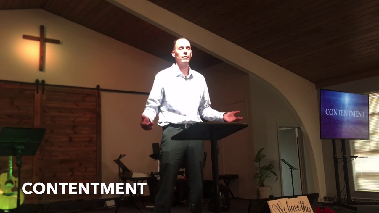 12.8.2019 CONTENTMENT by Pastor Matt Trombley - YouTube