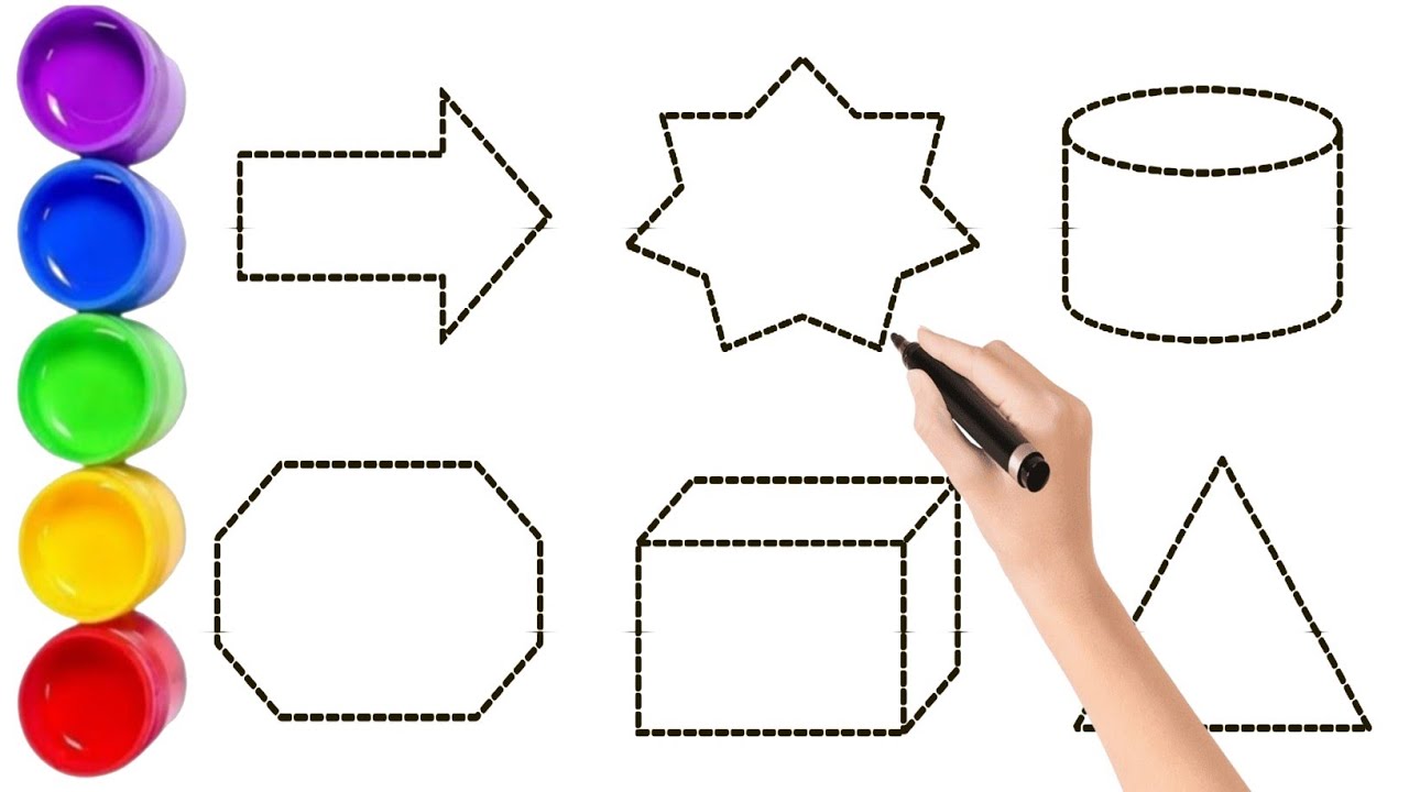 2d shape drowning learning videos - YouTube