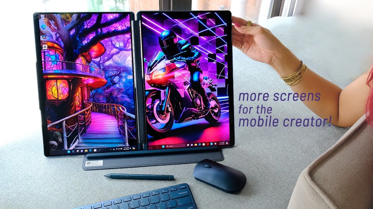 Lenovo Yoga Book 9i: ALL SCREEN LAPTOP - YouTube