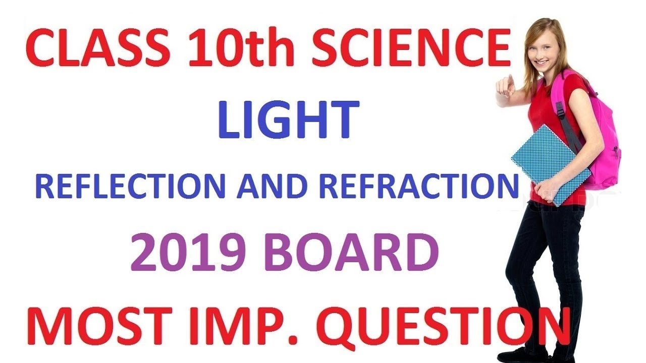 Class 10 Light Reflection Refraction Board Question 2019 - YouTube