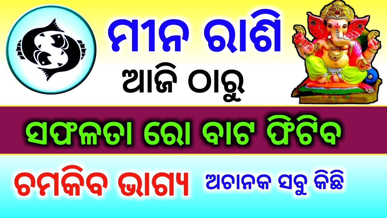 Meena Rashi November 2024 Rashifala Odia | ମୀନ ରାଶି | Mina rashi ...