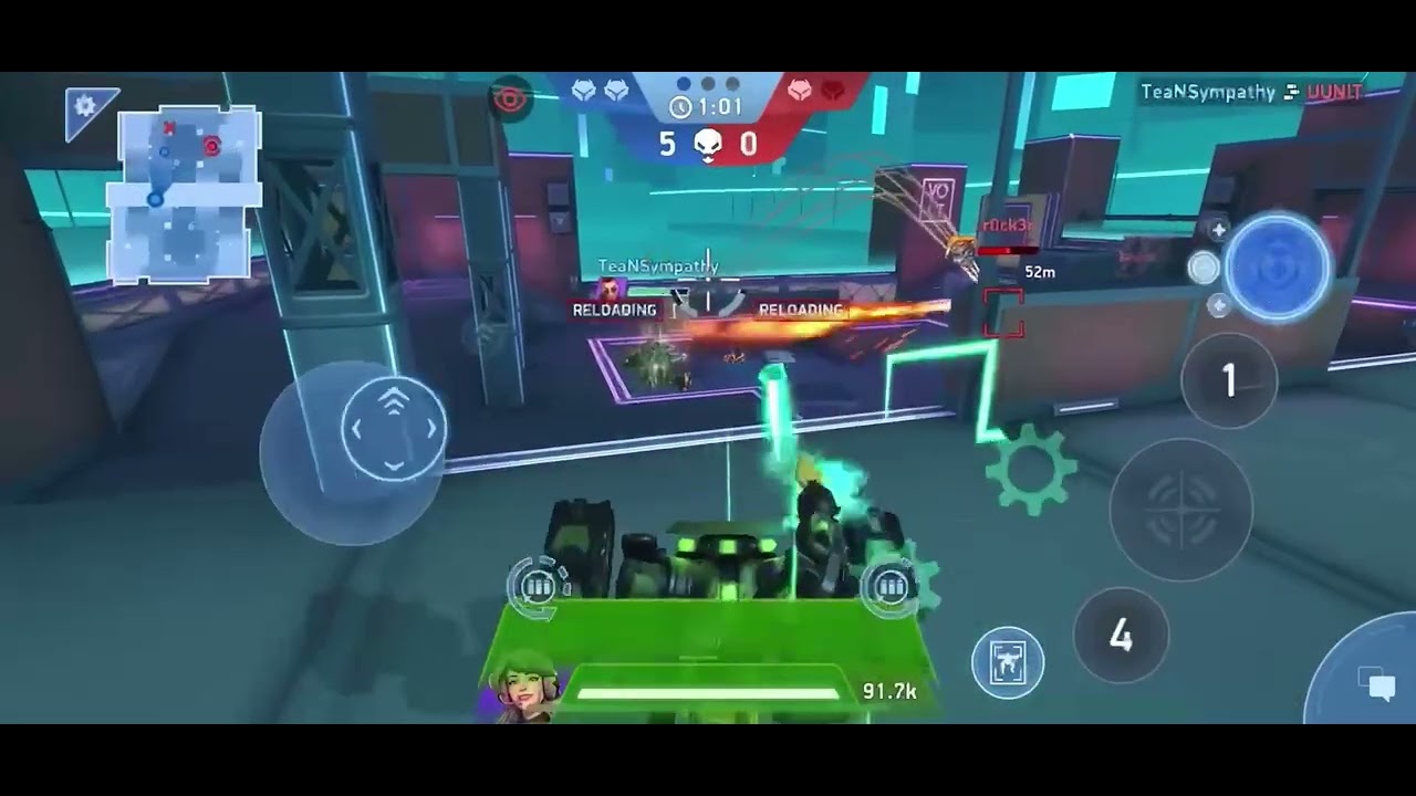 Salvor Gameplay on Mechs Arena - YouTube