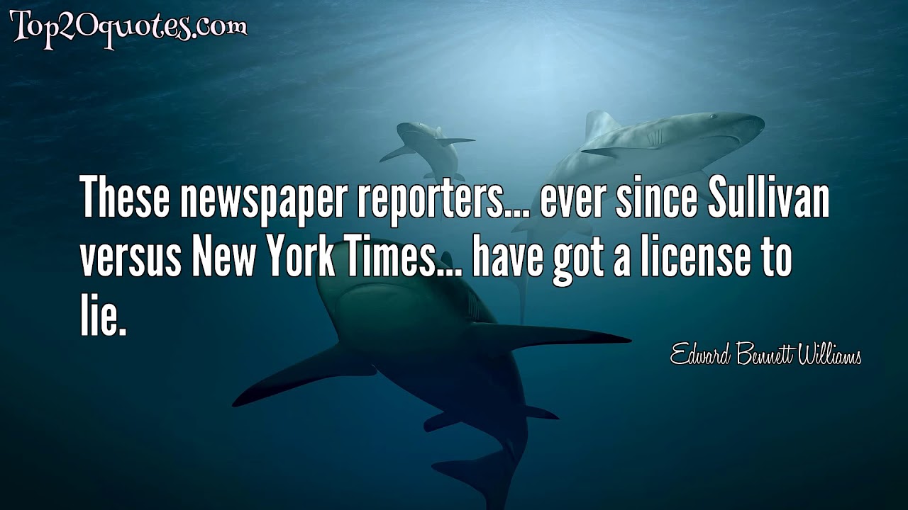 Top 7 Quotes of Edward Bennett Williams - Attorney - YouTube