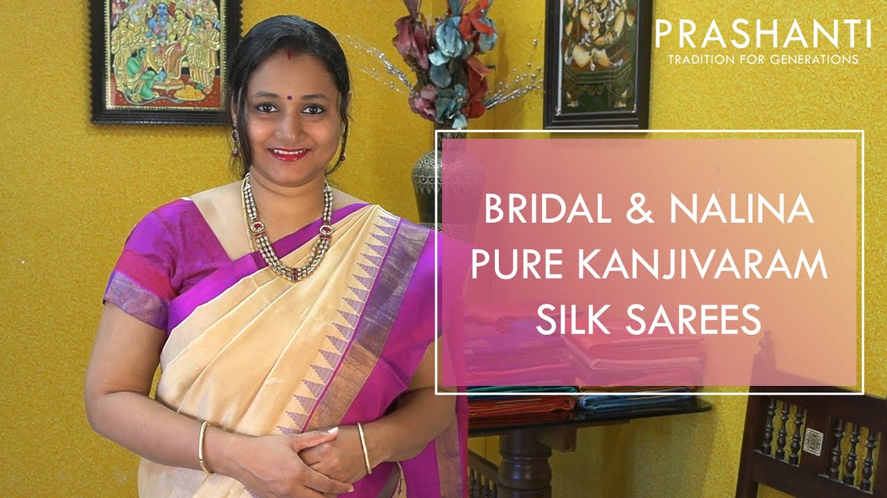 Bridal Nalina Pure Kanjivaram Silk Sarees Prashanti Sarees YouTube bridal-nalina-pure-kanjivaram-silk-sarees-prashanti-sarees-youtube