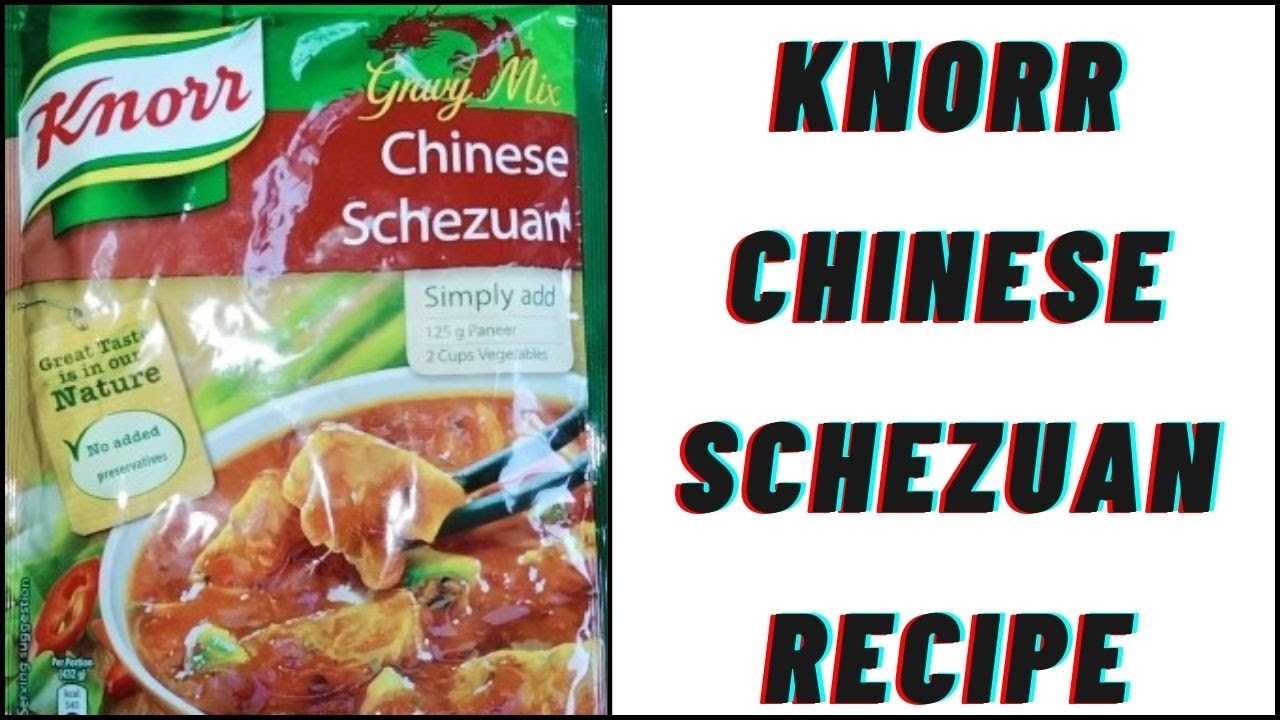 Knorr Chinese Schezuan / Knorr Time - YouTube