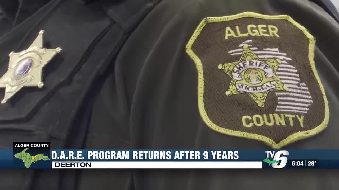 Alger County Sheriff’s Office brings back ‘D.A.R.E.’ program - YouTube