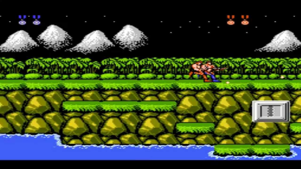 Contra Game play----The Play Games - YouTube