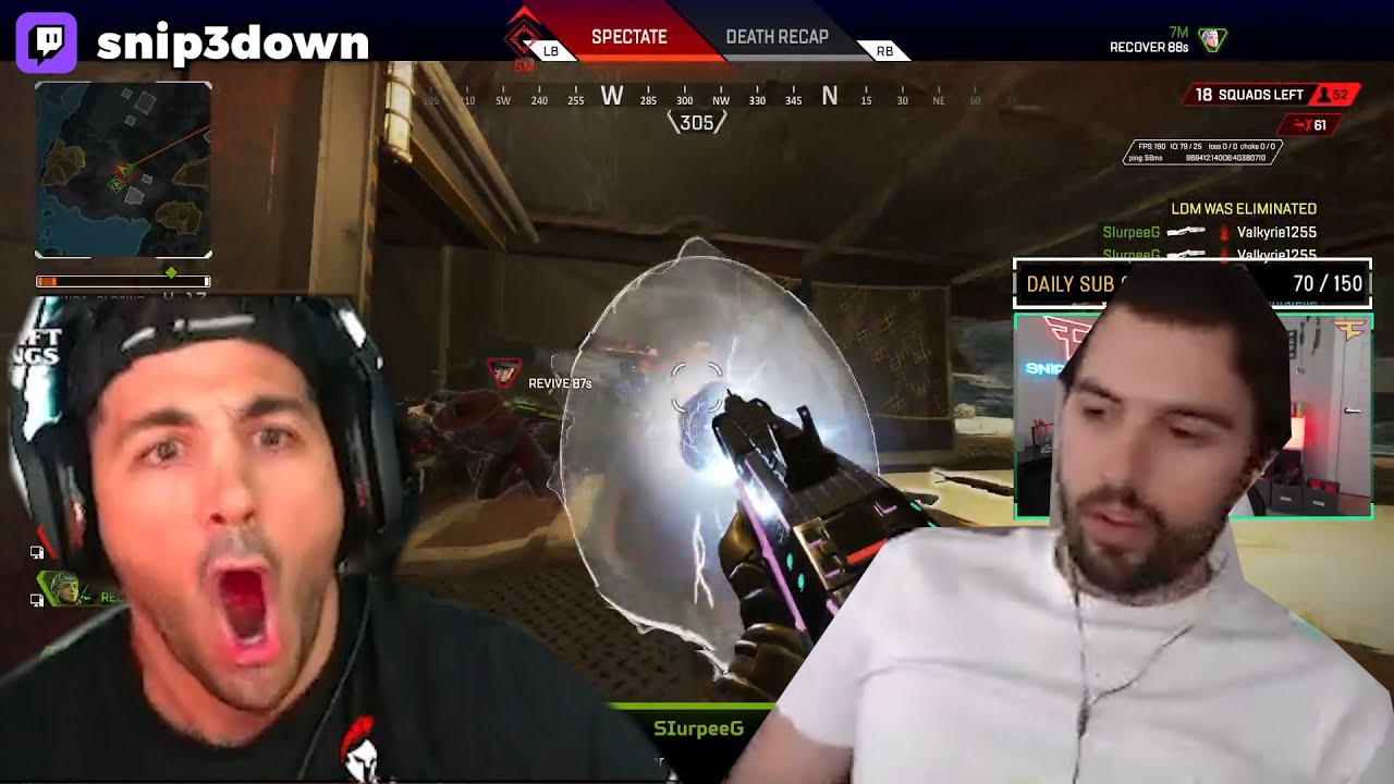 when the NEW tripod found snip3down's team again in tournament! - YouTube