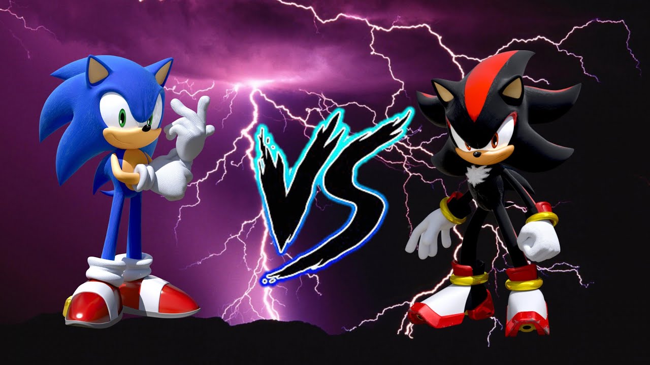 Sonic vs Shadow - YouTube