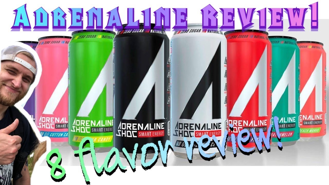 Adrenaline Energy 8 Flavor Review! - YouTube