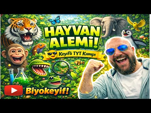 Omurgalı mı Omurgasız mı? Hayvanlar Alemi Girişi | TYT