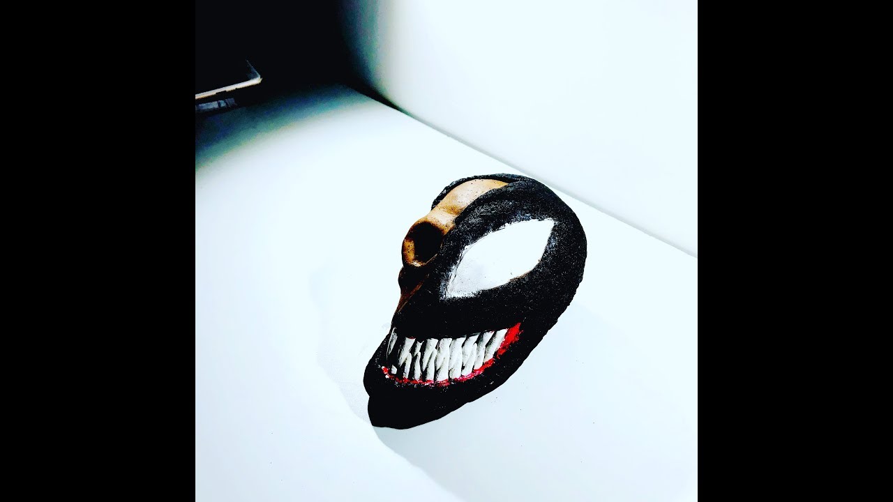 Venom sculpture with clay at home || easy clay modelling || - YouTube