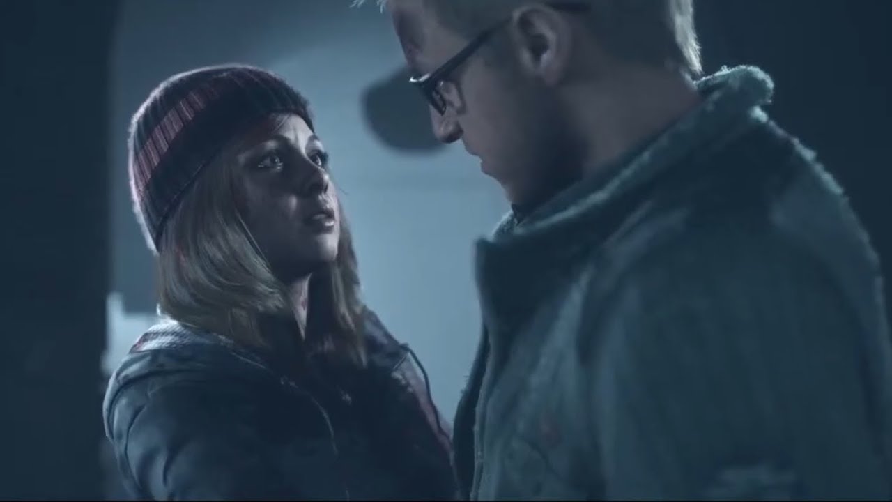 (No Subtitles) Cute Chris & Ashley Scenes - Until Dawn Remake - YouTube