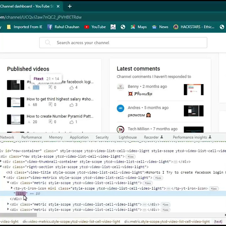 HTML hacks using inspect mode of browser #shorts |@studycodegyan - YouTube