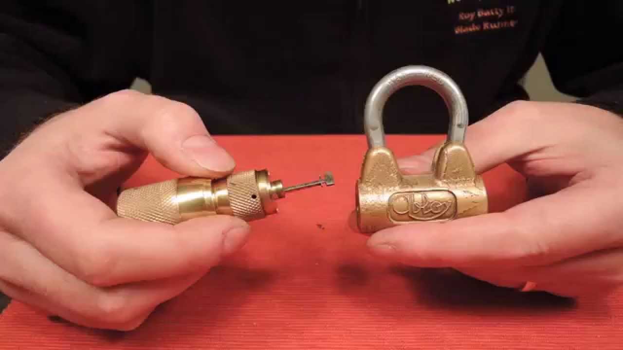 Opening Abloy Classic (picking/decoding) - YouTube