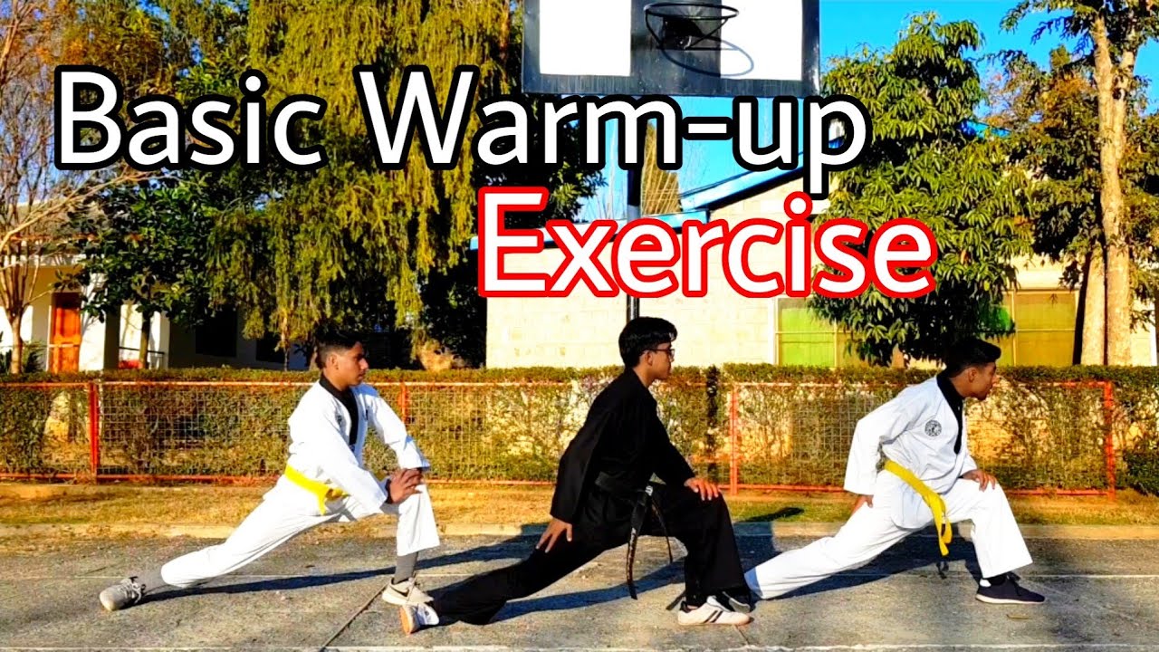 Basic Warm-up Exercises | Taekwondo Class 1 | Stay Fit With Ahsan - YouTube