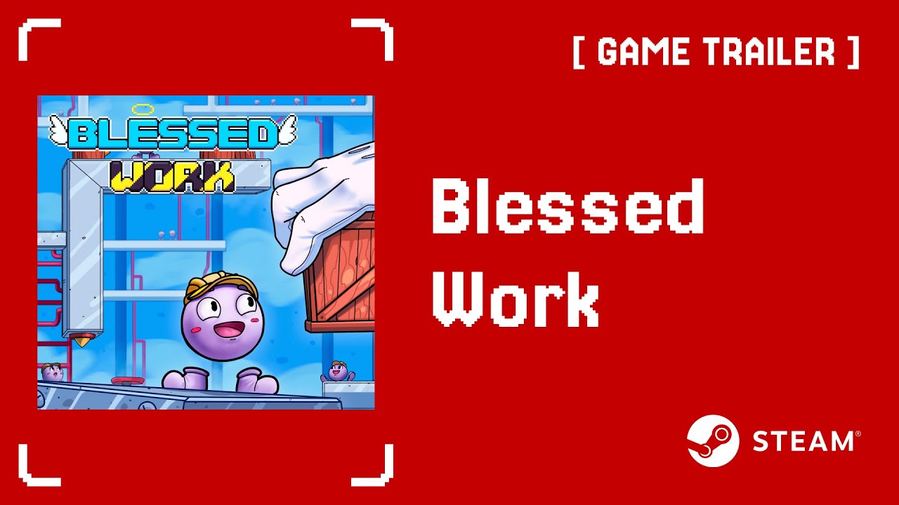 Blessed Work | Game Trailer [ CO-OP-BR ] #indiegame - YouTube