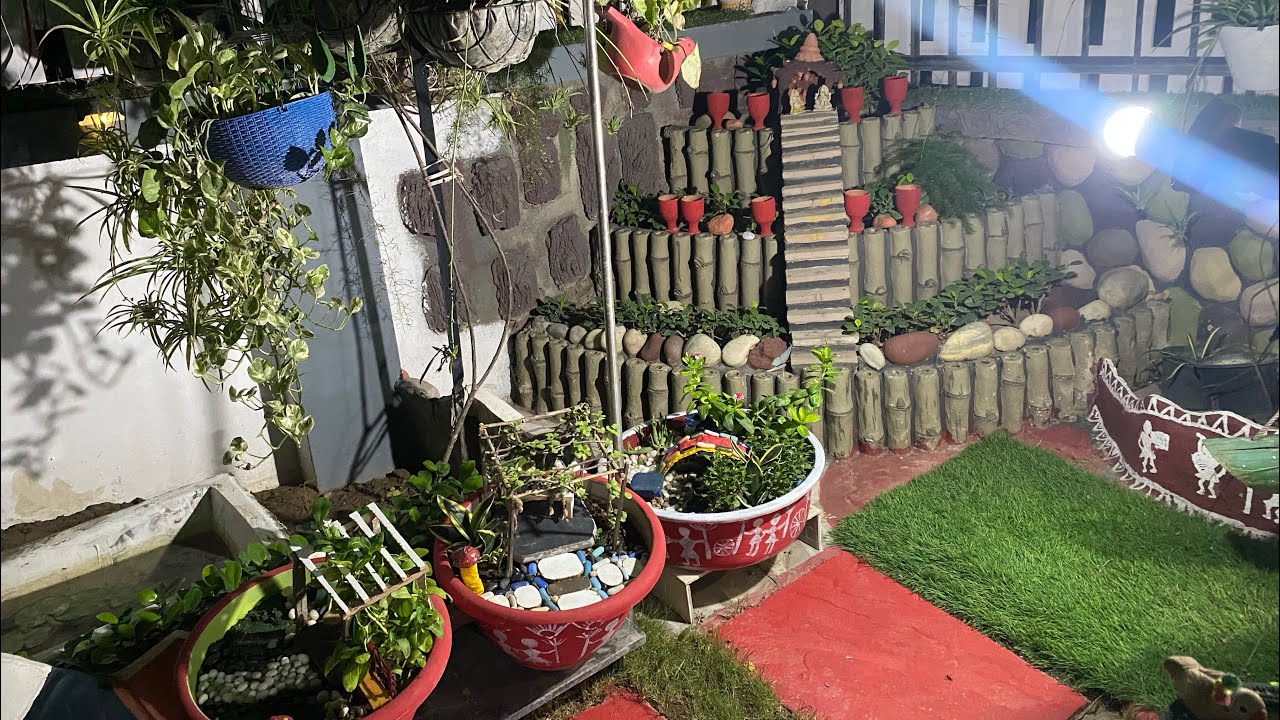 My garden view at night| Environment Friendly - YouTube