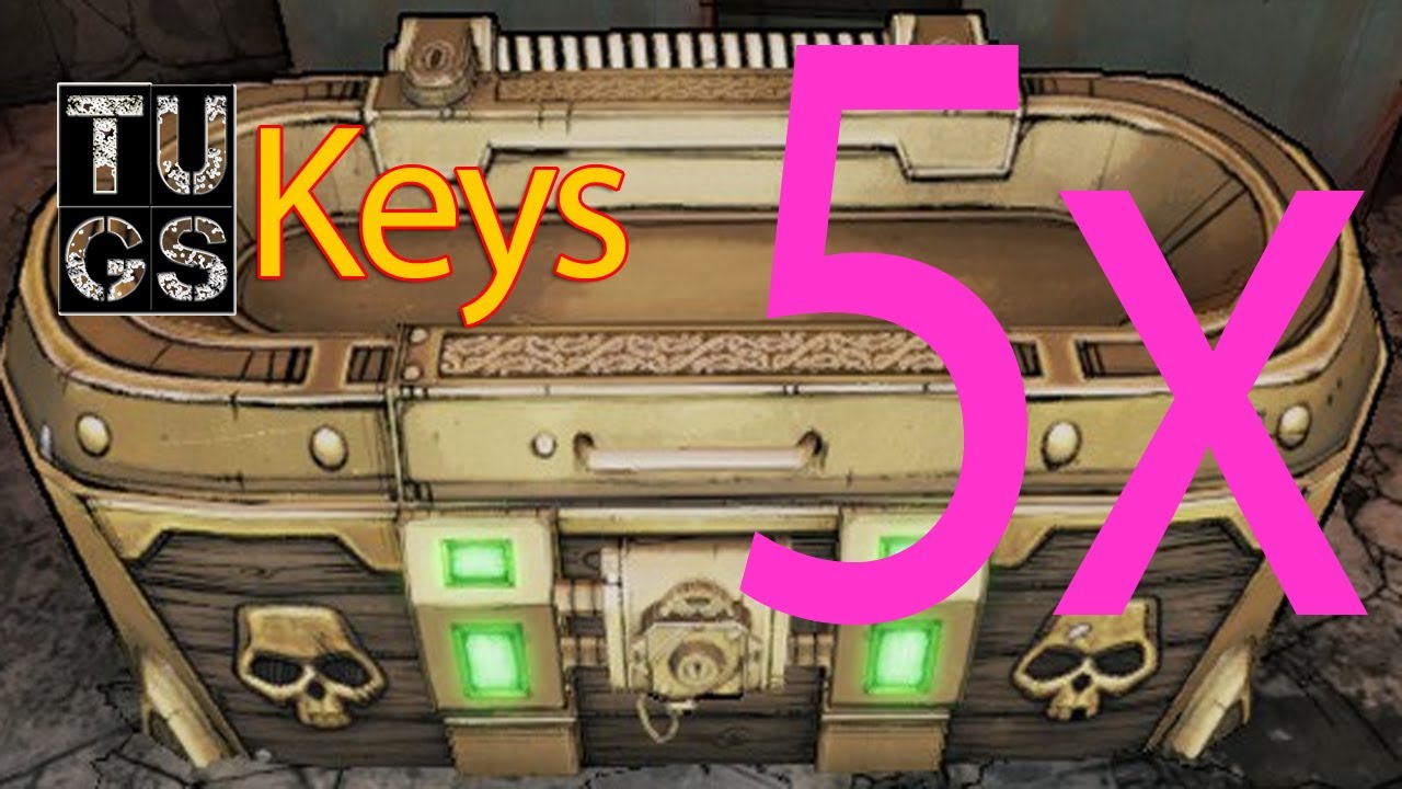 5X July Free Golden Key codes SHIFT CODE Borderlands 2 Mac, PS3, Xbox ...