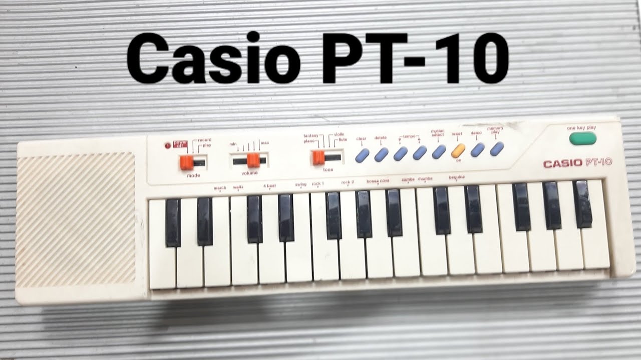 casio pt 10 | casio pt 10 piano | casio pt 10 small piano - YouTube