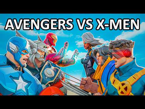The AVENGERS vs. X-MEN in Marvel Rivals
