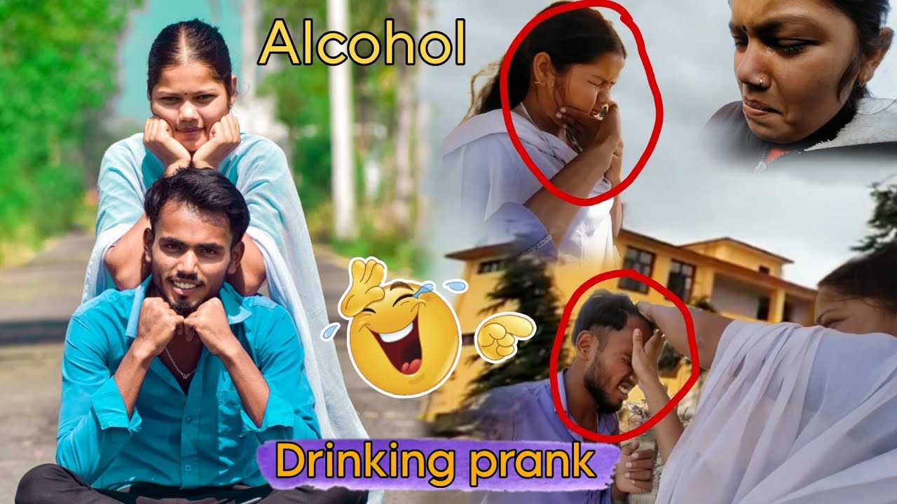 Alcohol Prank 🤣😃🤣 - YouTube