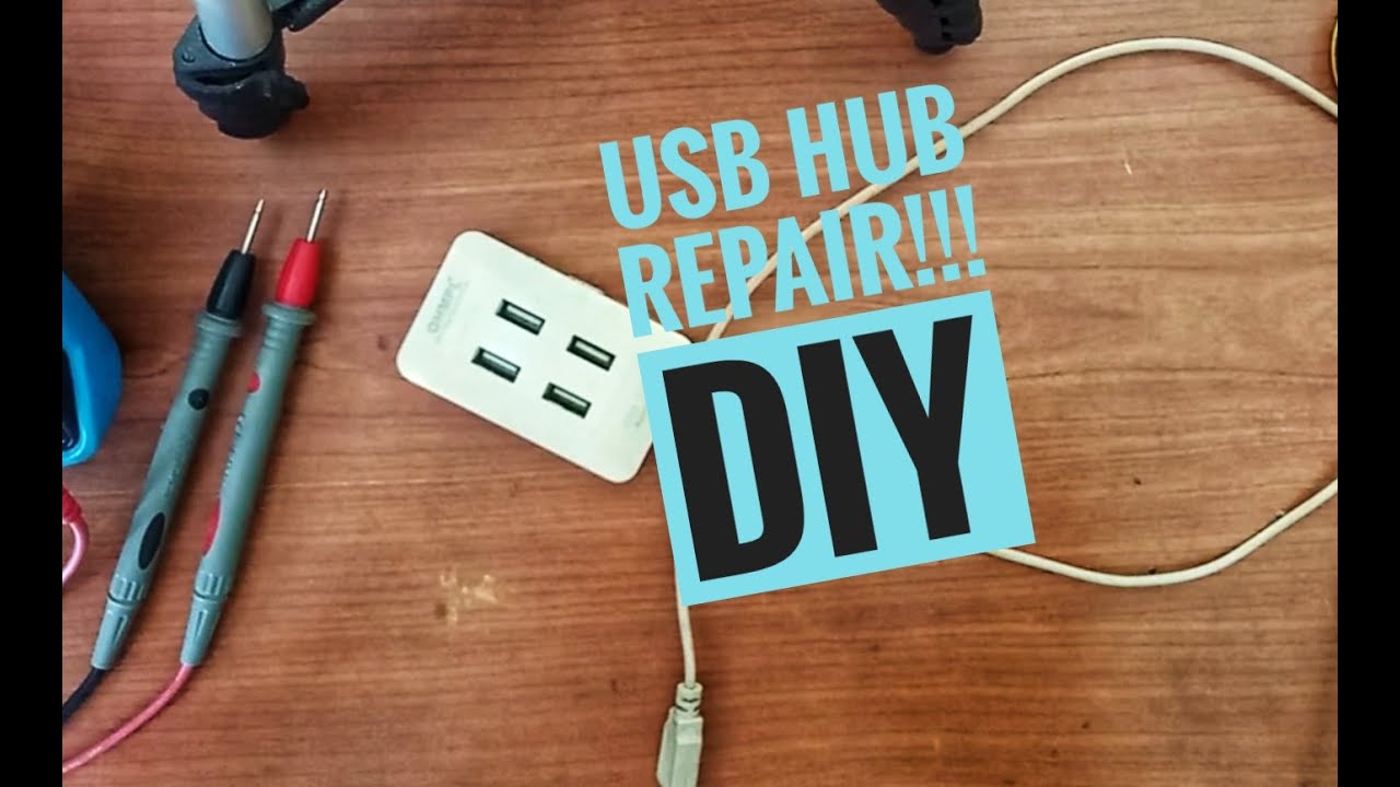 How to Repair USB hub | Change old cable | DIY Repair - YouTube